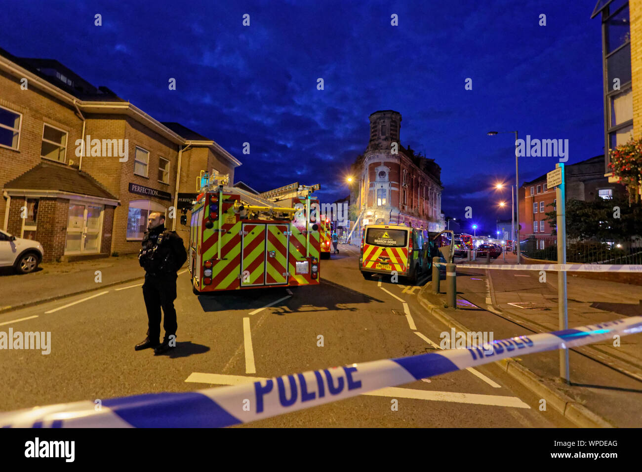 Old welsh fire engine hi-res stock photography and images - Alamy