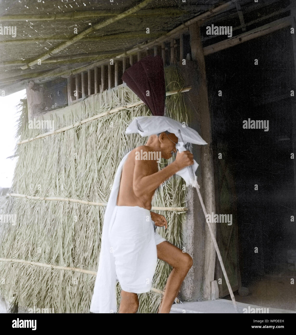 Mahatma gandhi hut hi-res stock photography and images - Alamy