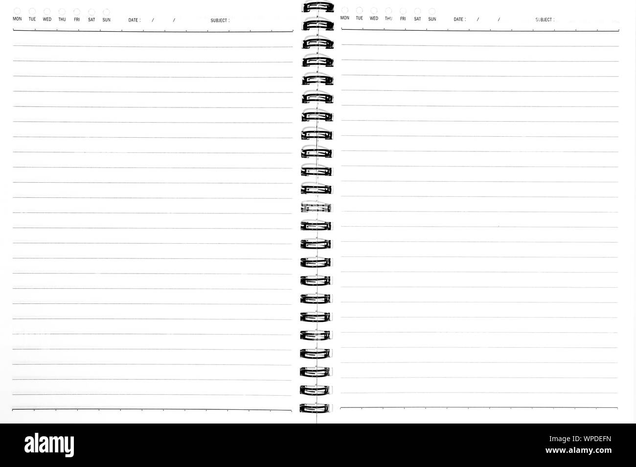 Old story book page Black and White Stock Photos & Images - Alamy