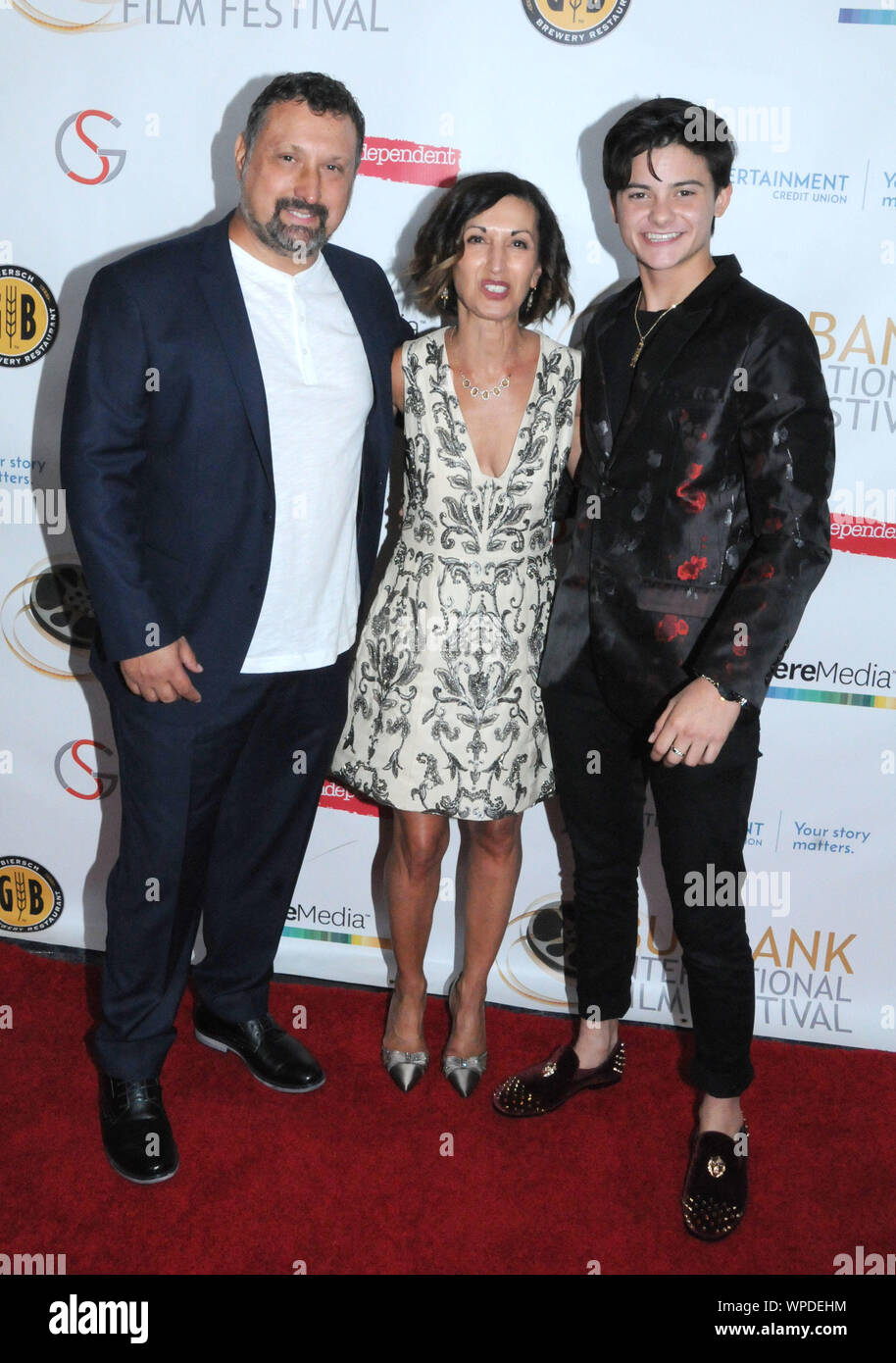 Burbank, California, USA 8th September 2019 Director Justin Ward, Actor ...