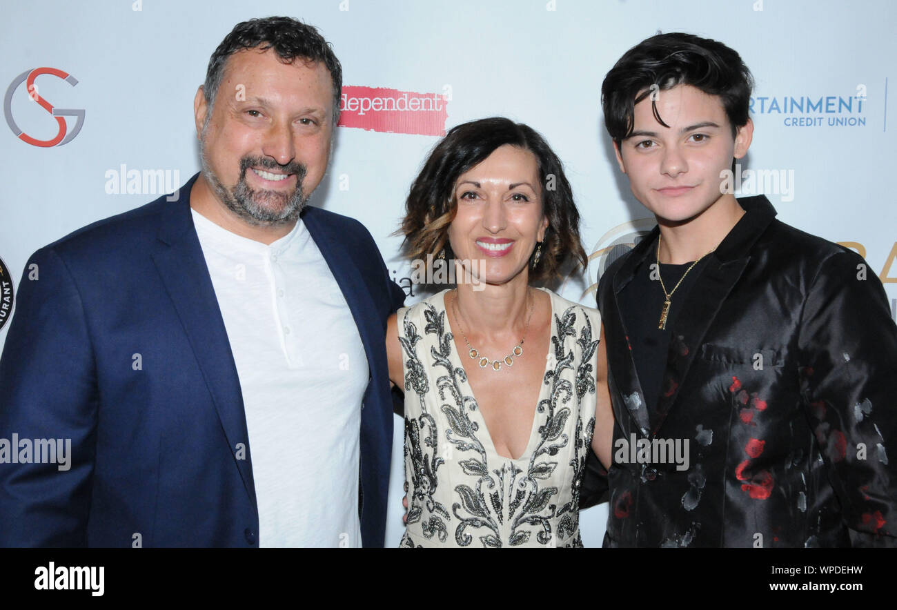 Burbank, California, USA 8th September 2019 Director Justin Ward, Actor ...