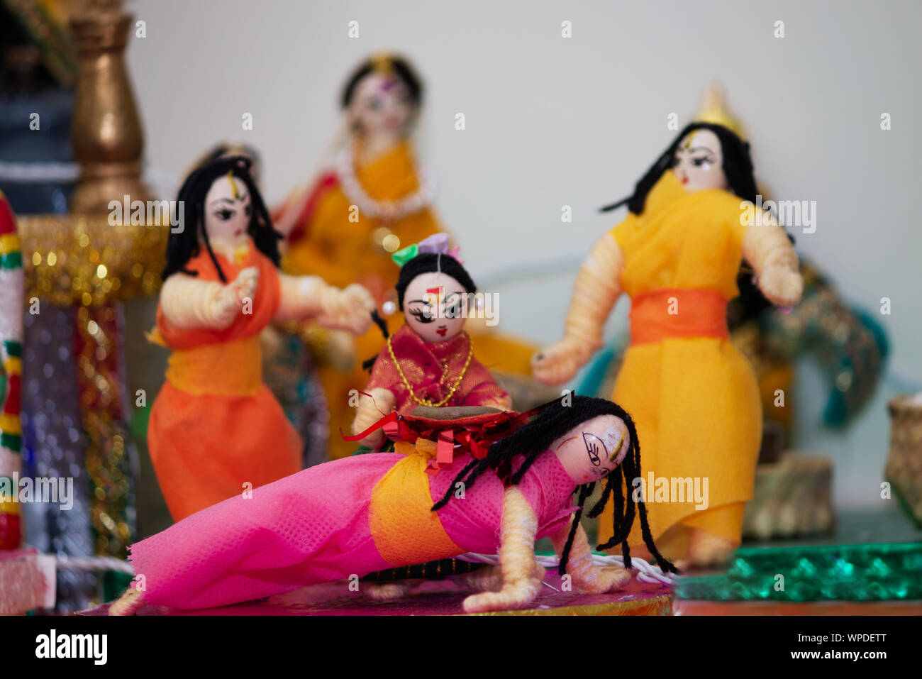 Dasara Pattada Gombe Stock Photo - Alamy