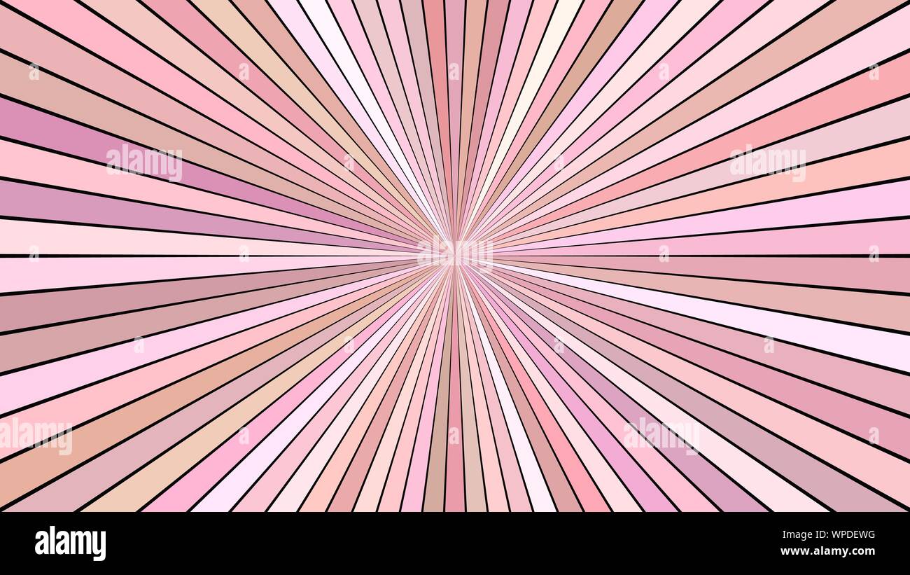 Pink hypnotic abstract striped ray burst background design - vector ...