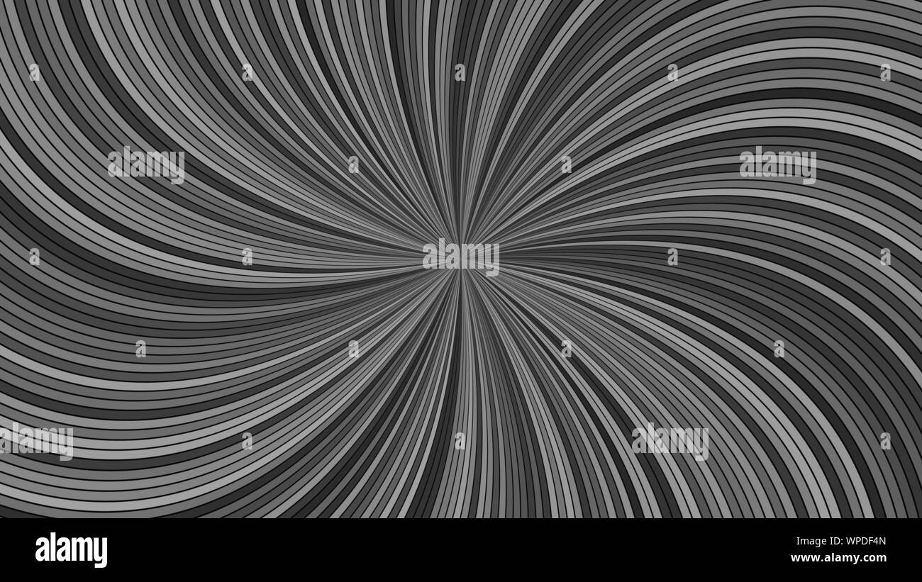Grey abstract hypnotic spiral burst stripe background - vector graphic Stock Vector Image & Art ...