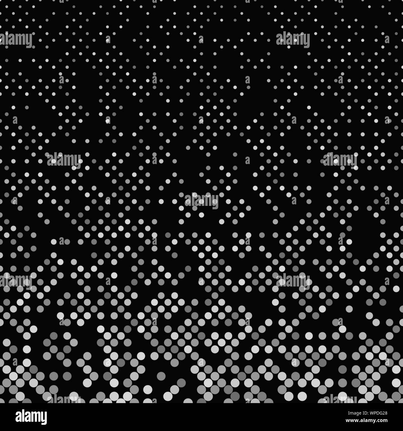 Grey geometrical abstract dot pattern background - vector illustration ...