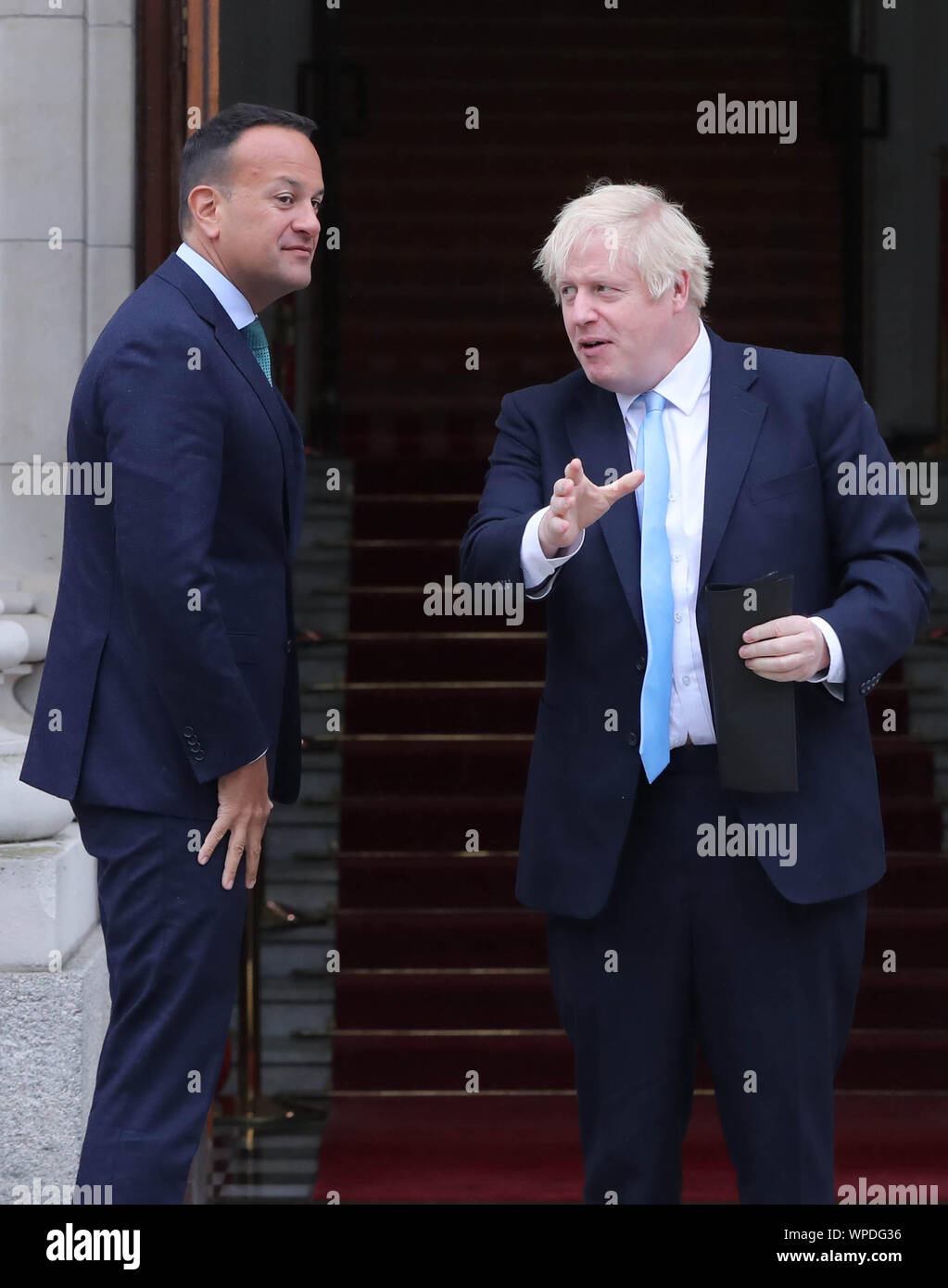 Prime Minister Boris Johnson meets Taoiseach Leo Varadkar in Government ...
