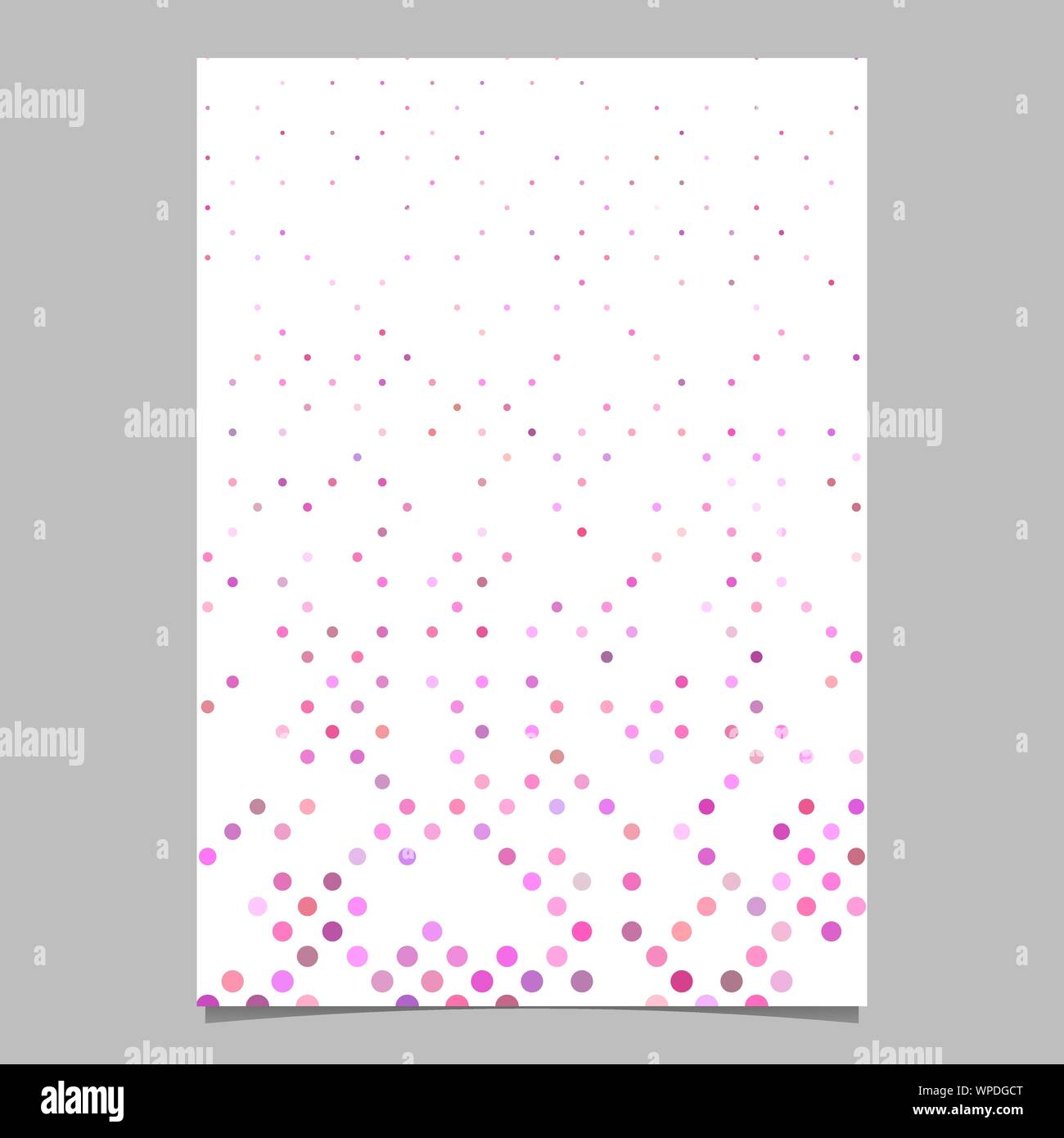 Geometrical circle pattern background poster template - vector graphic ...