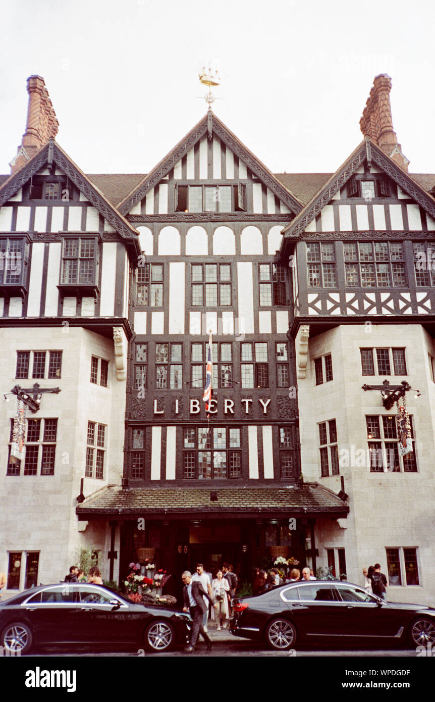 Liberty department store, London, England, United Kingdom Stock Photo ...