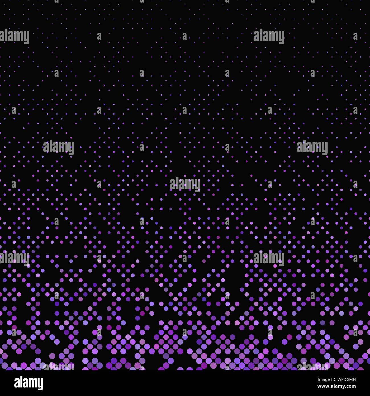 Abstract circle pattern - vector snowfall background illustration from ...
