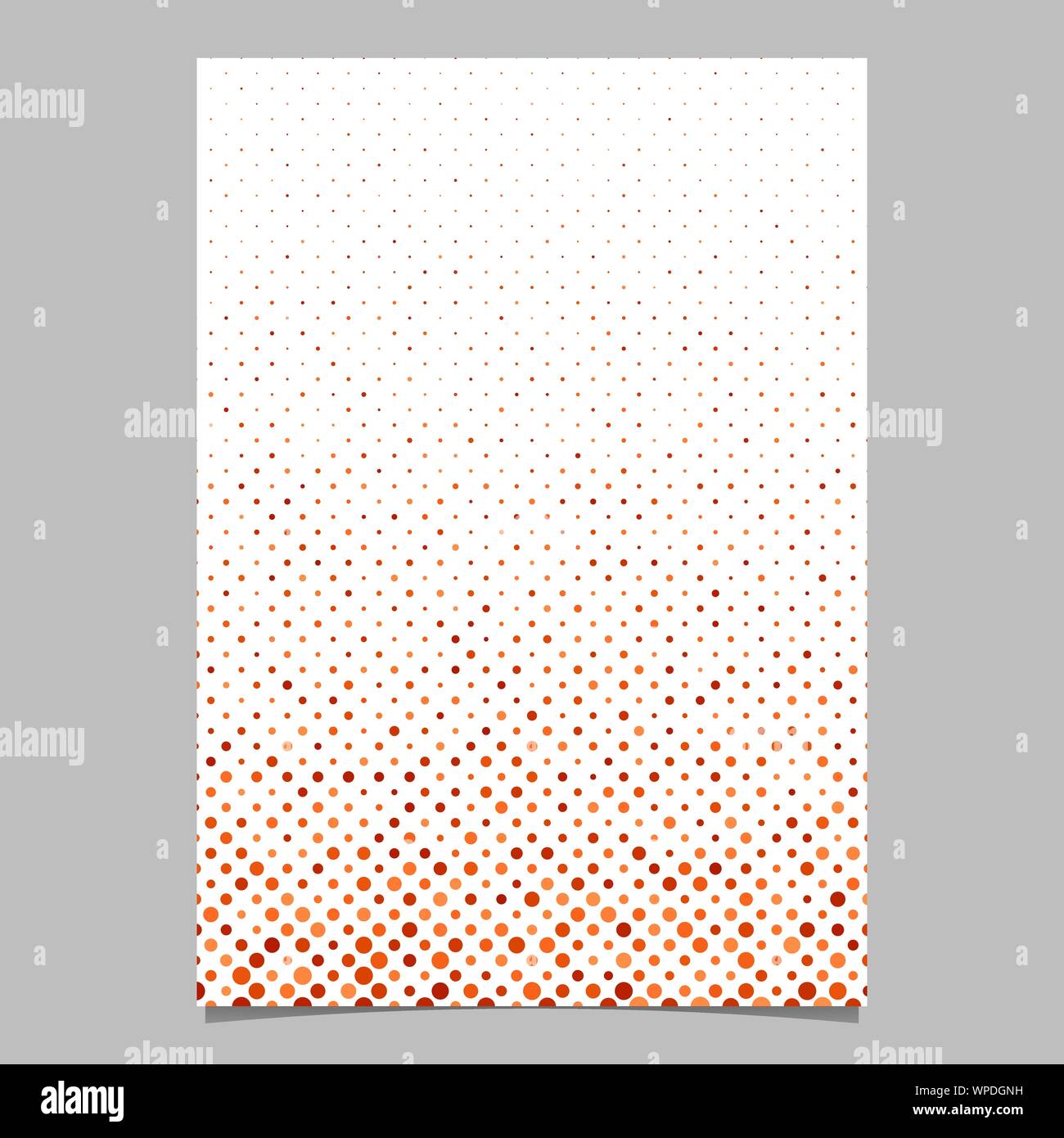 Abstract Geometric Circle Pattern Background Brochure Template Vector Design Stock Vector