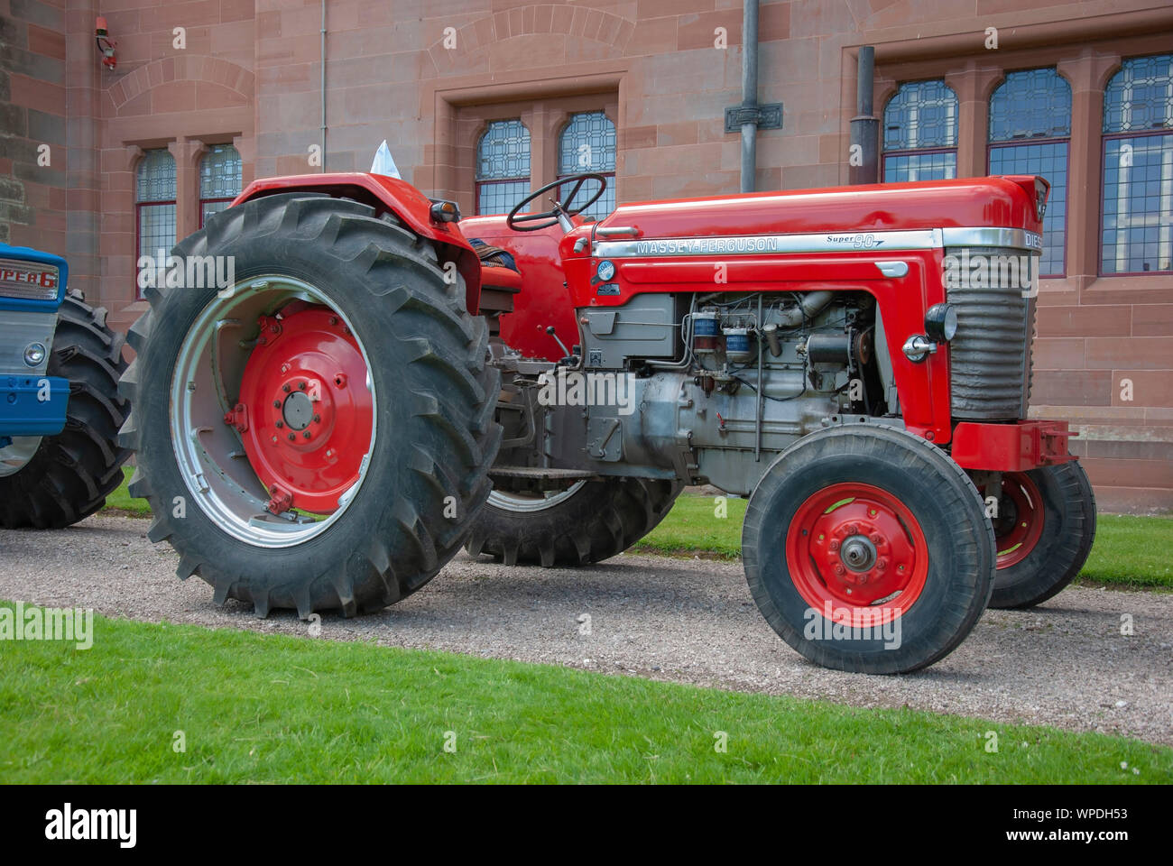 Grey massey ferguson tractor hi-res stock photography and images - Alamy
