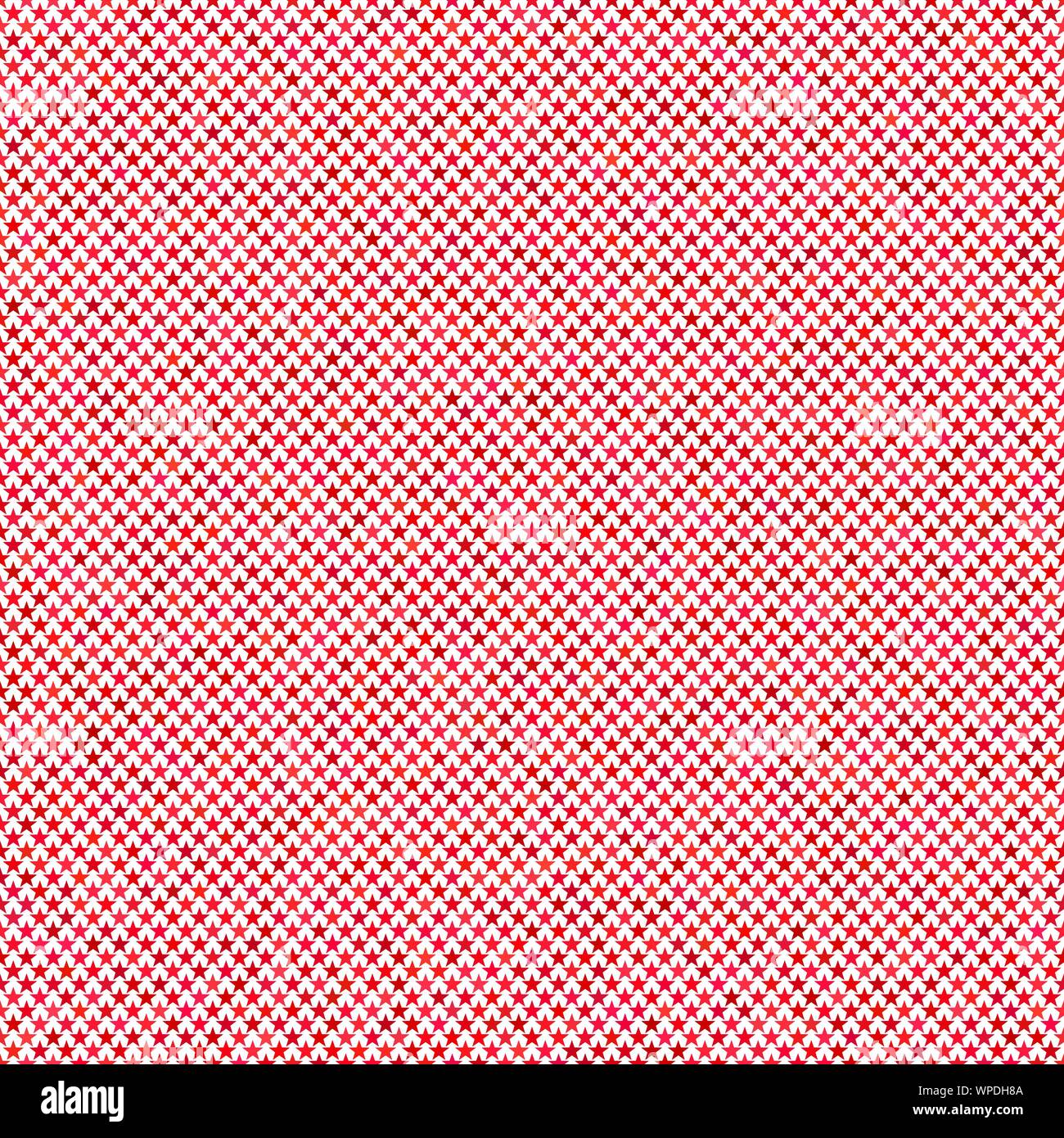 Red abstract seamless pentagram star pattern background - vector design ...
