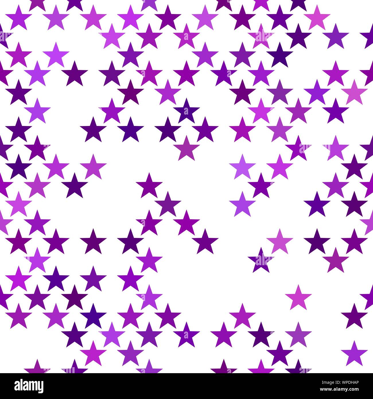 Purple abstract seamless pentagram star pattern background - vector ...