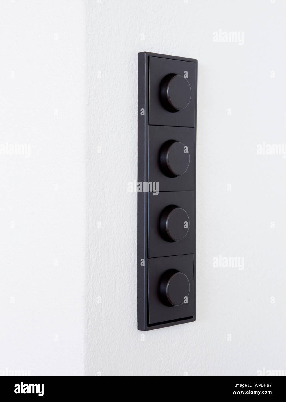 Electric light dimmer for several lights Stock Photo - Alamy