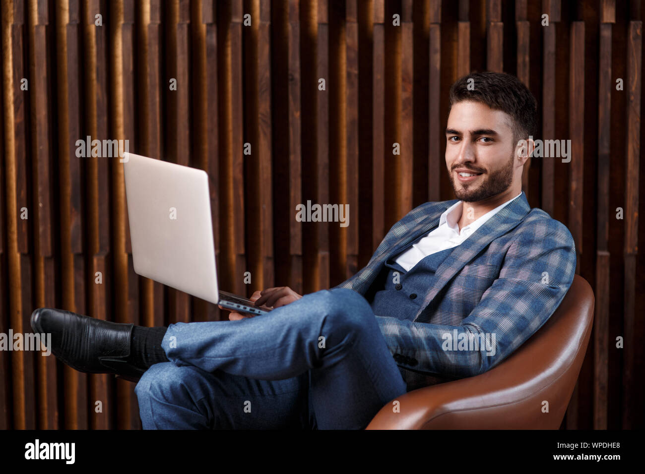 Person Working On Computer Behind High Resolution Stock Photography and ...