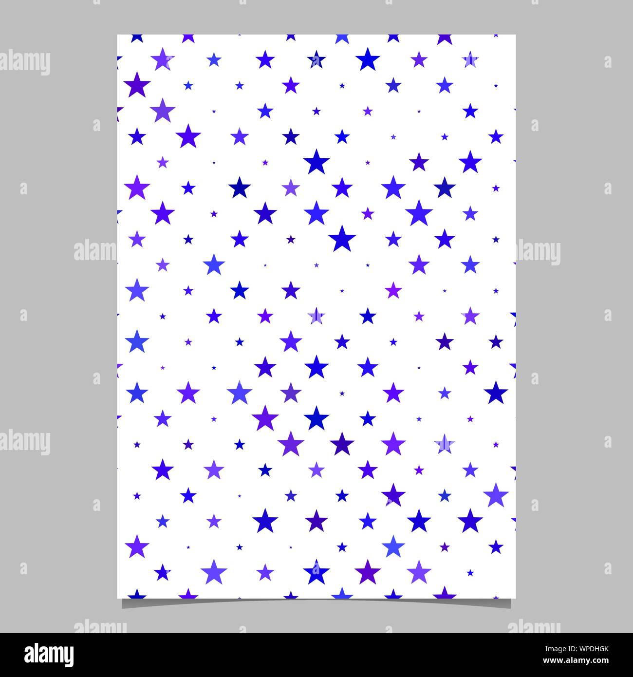 Abstract geometric star pattern background poster template - vector ...
