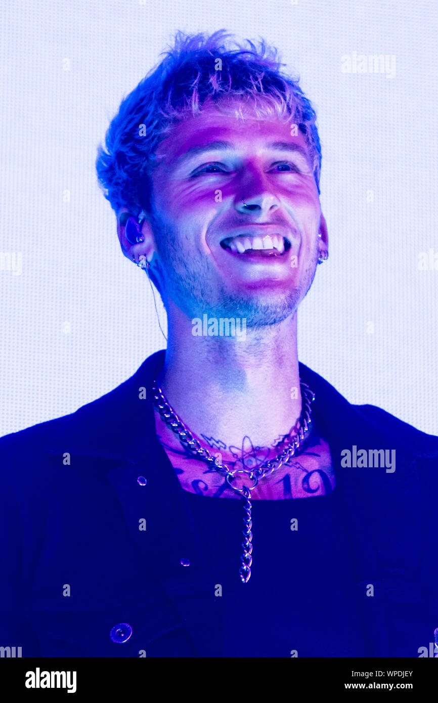 Machine Gun Kelly performs live at Fabrique in Milano, Italy, on ...