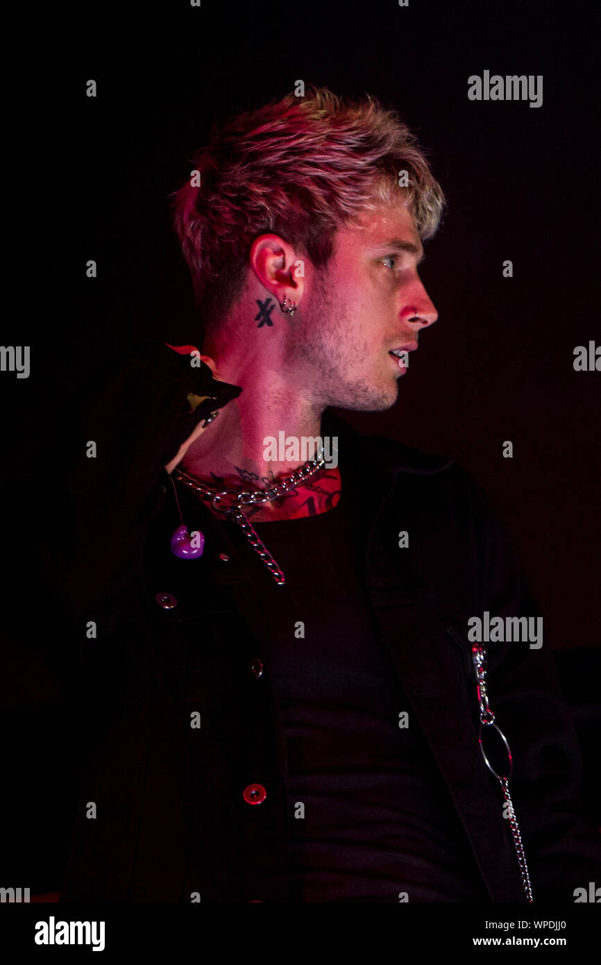 Machine Gun Kelly performs live at Fabrique in Milano, Italy, on ...