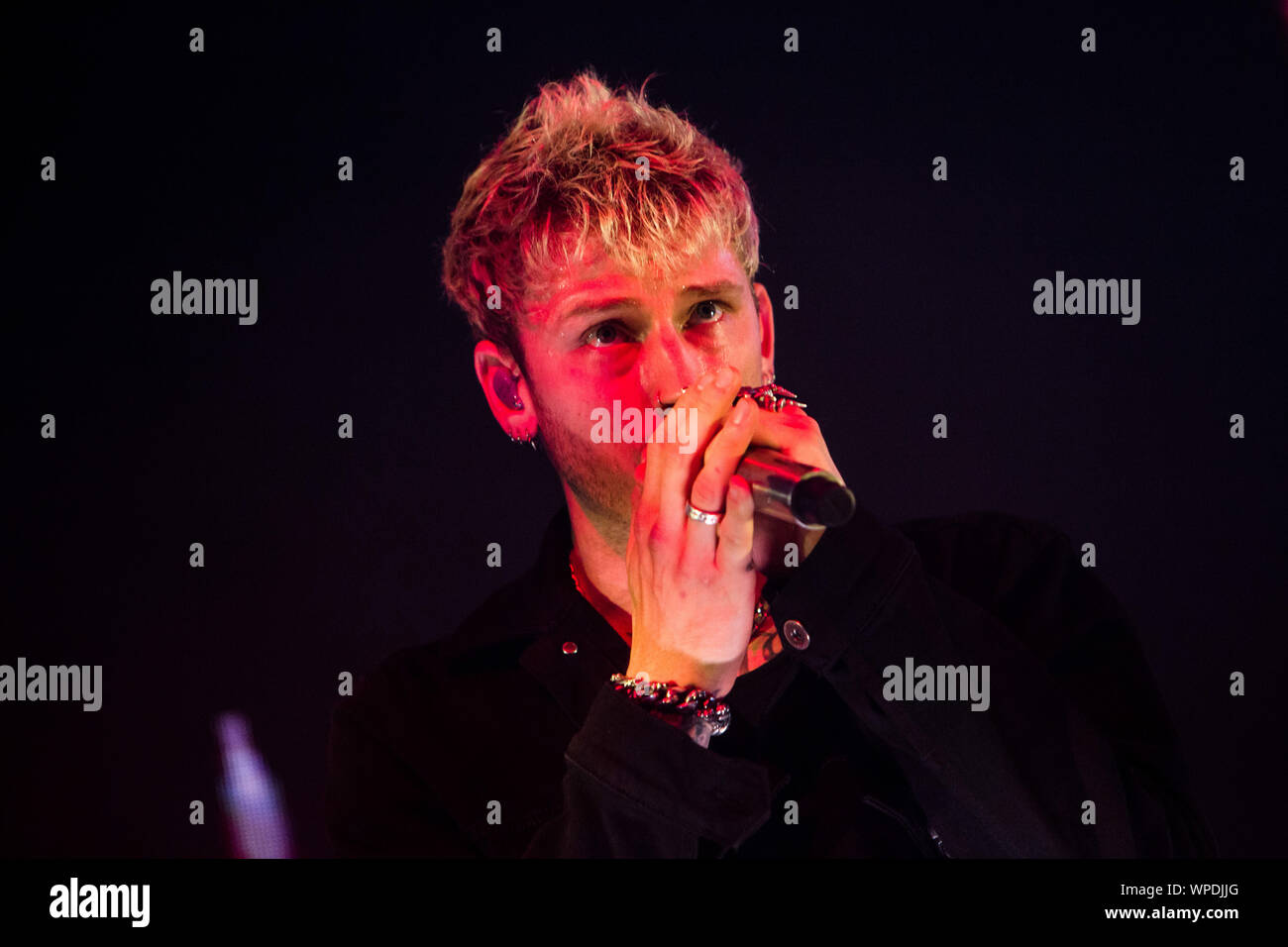 Machine Gun Kelly performs live at Fabrique in Milano, Italy, on ...