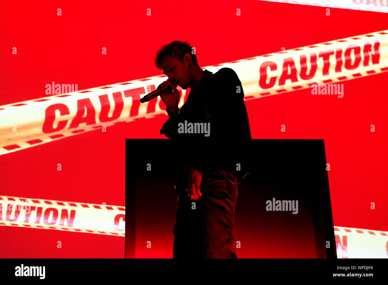 Machine Gun Kelly performs live at Fabrique in Milano, Italy, on ...