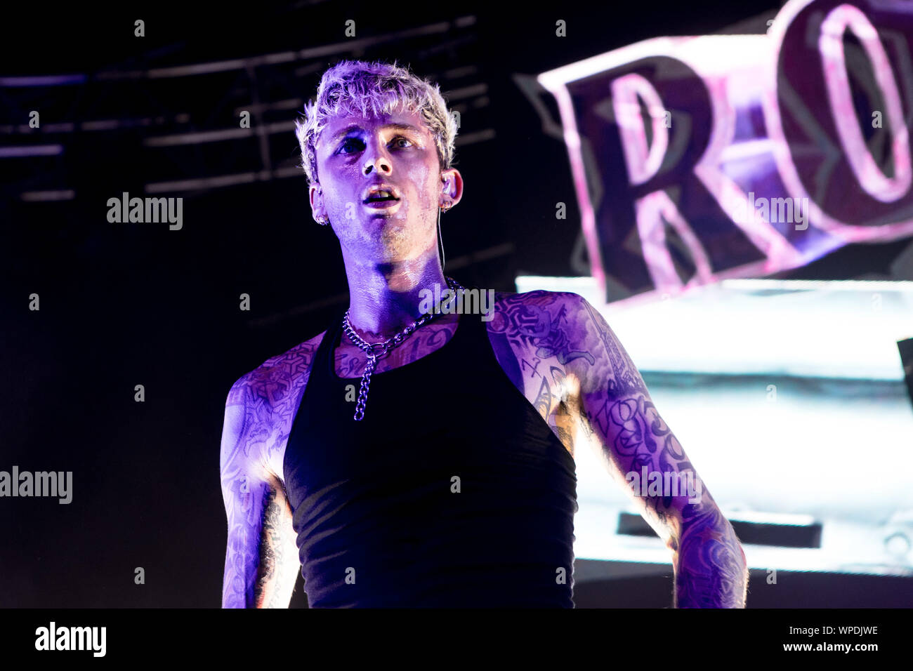 Machine Gun Kelly performs live at Fabrique in Milano, Italy, on ...