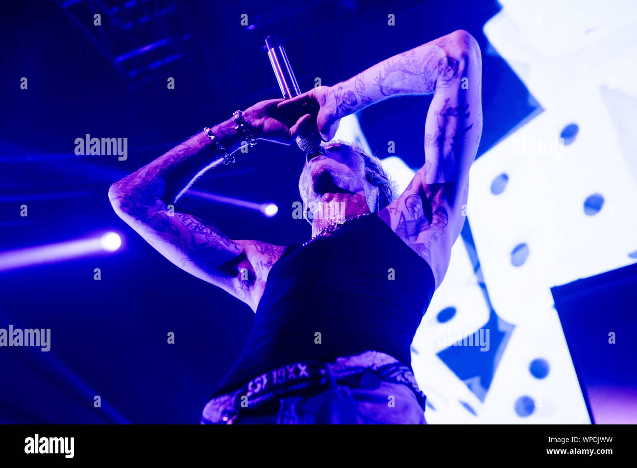 Machine Gun Kelly performs live at Fabrique in Milano, Italy, on ...