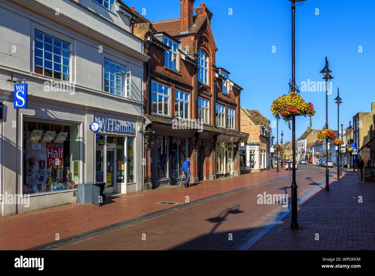 Ely Cathedral and town centre cambridgeshire east anglia england uk gb ...