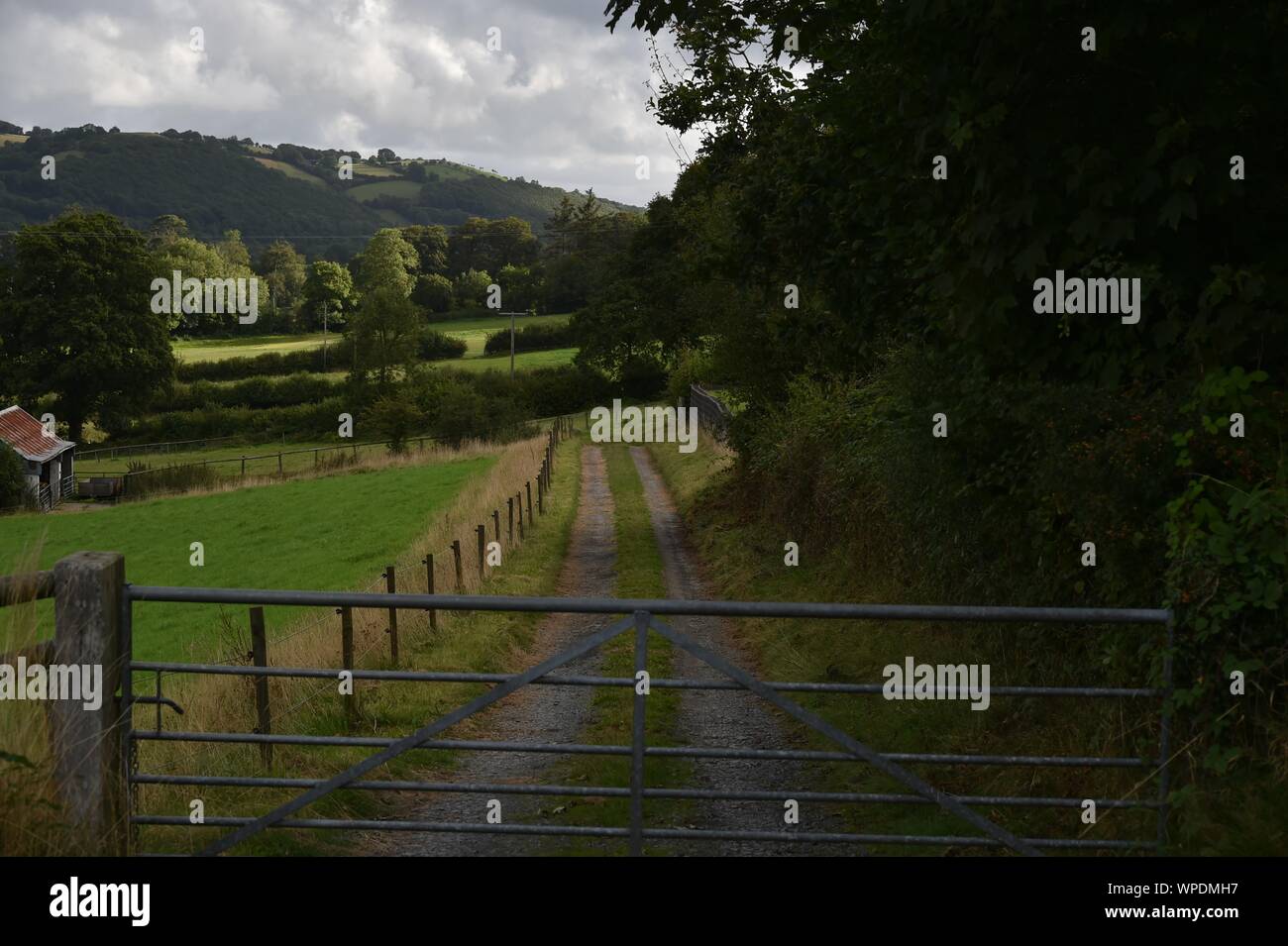 Wales and the welsh countryside and landscape Stock Photo - Alamy