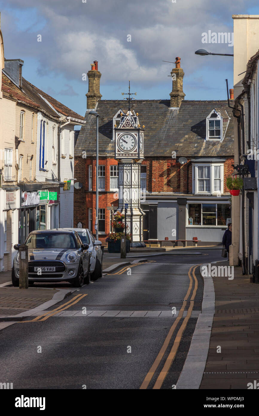 Norfolk Clock High Street High Resolution Stock Photography and Images ...