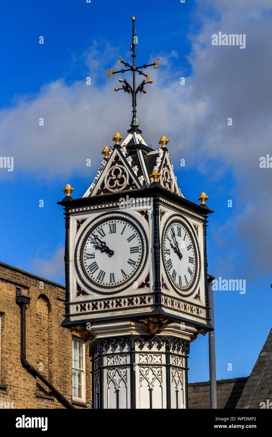 Downham market norfolk clock hi-res stock photography and images - Alamy