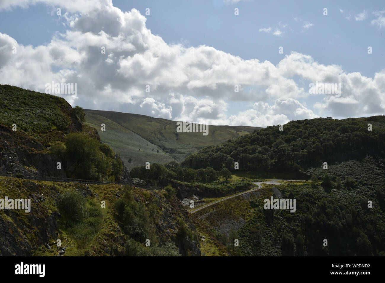 Wales and the welsh countryside and landscape Stock Photo - Alamy