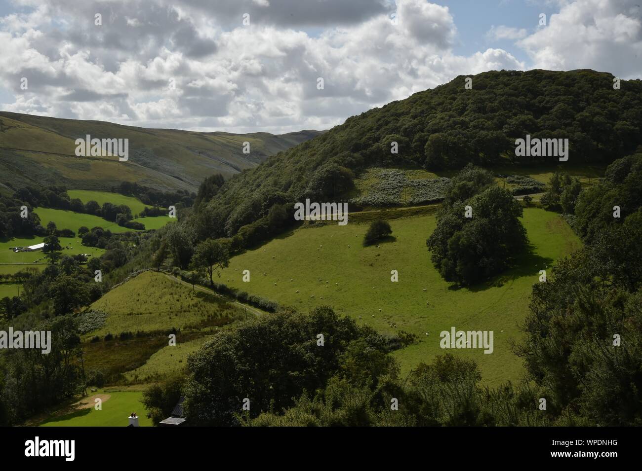 Wales and the welsh countryside and landscape Stock Photo - Alamy