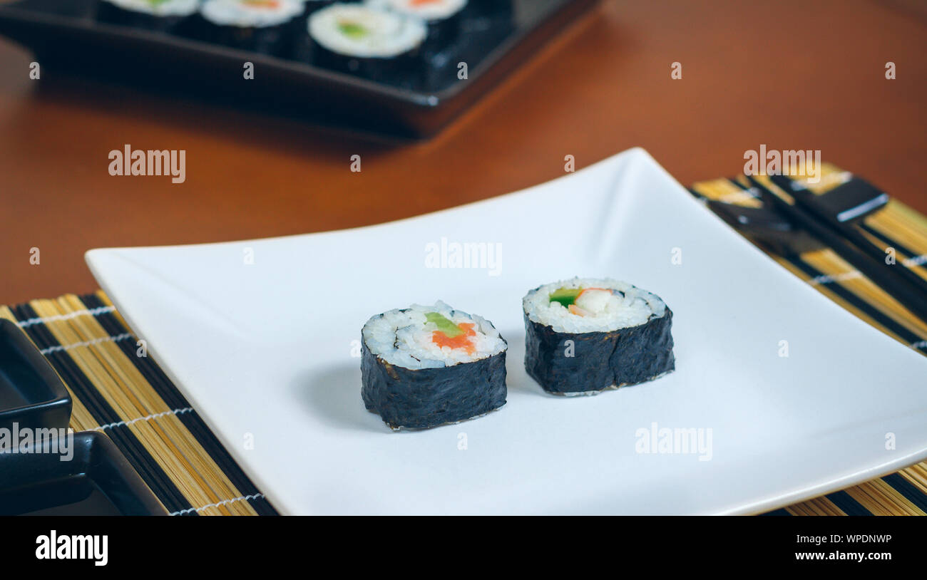 Maki rolls hi-res stock photography and images - Alamy