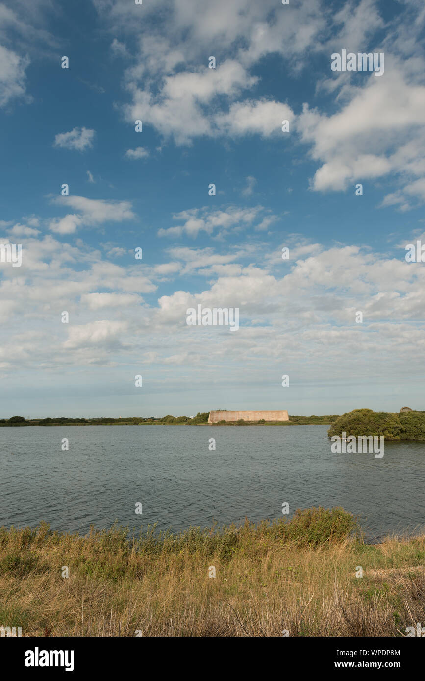 Experimental acoustic sound mirrors 20' 30' 200' forerunner of radar ...