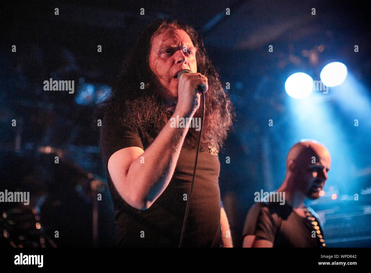 Oslo, Norway. 23rd, August 2019. The Swedish heavy metal band Saint ...