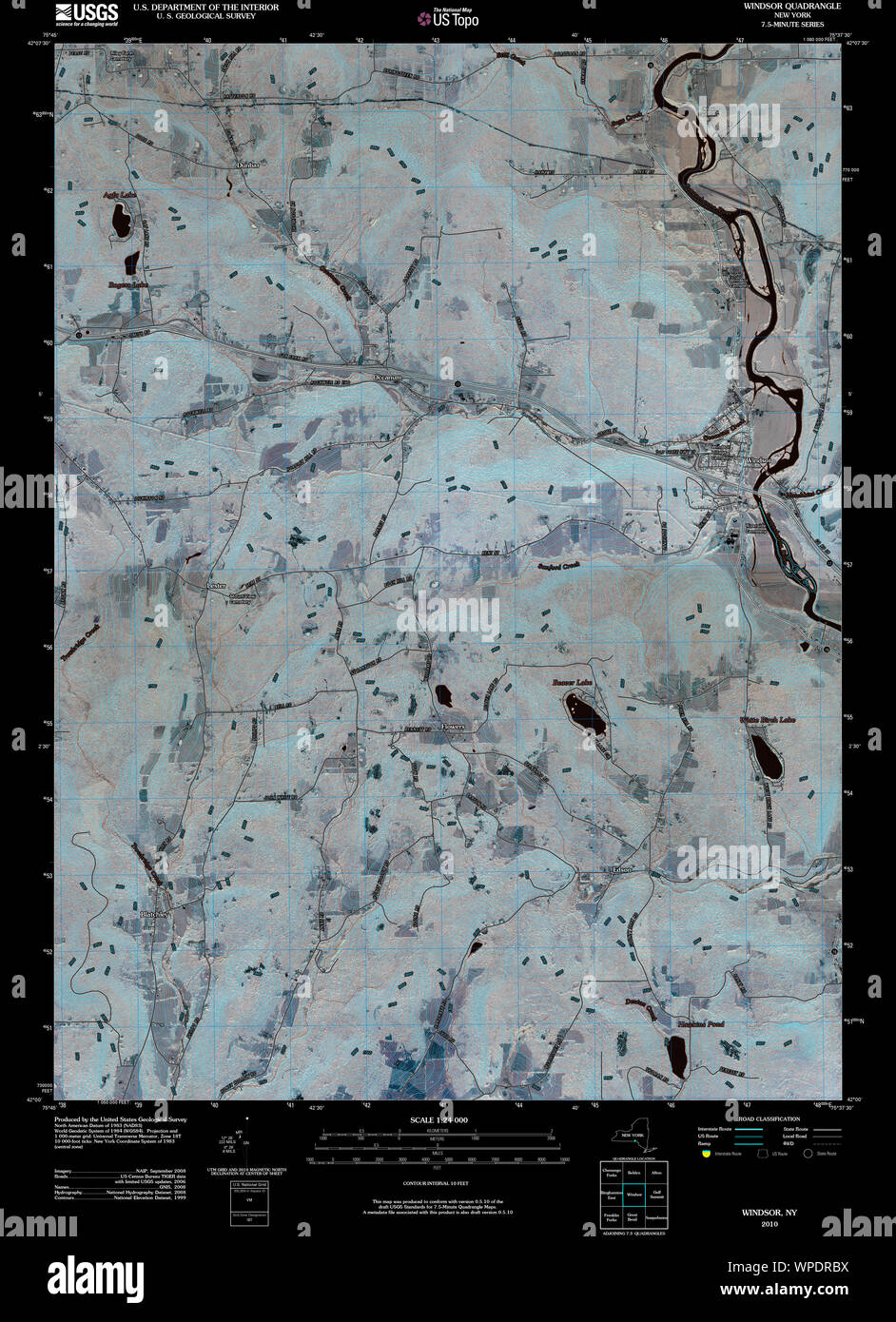 Map of new windsor hi-res stock photography and images - Alamy