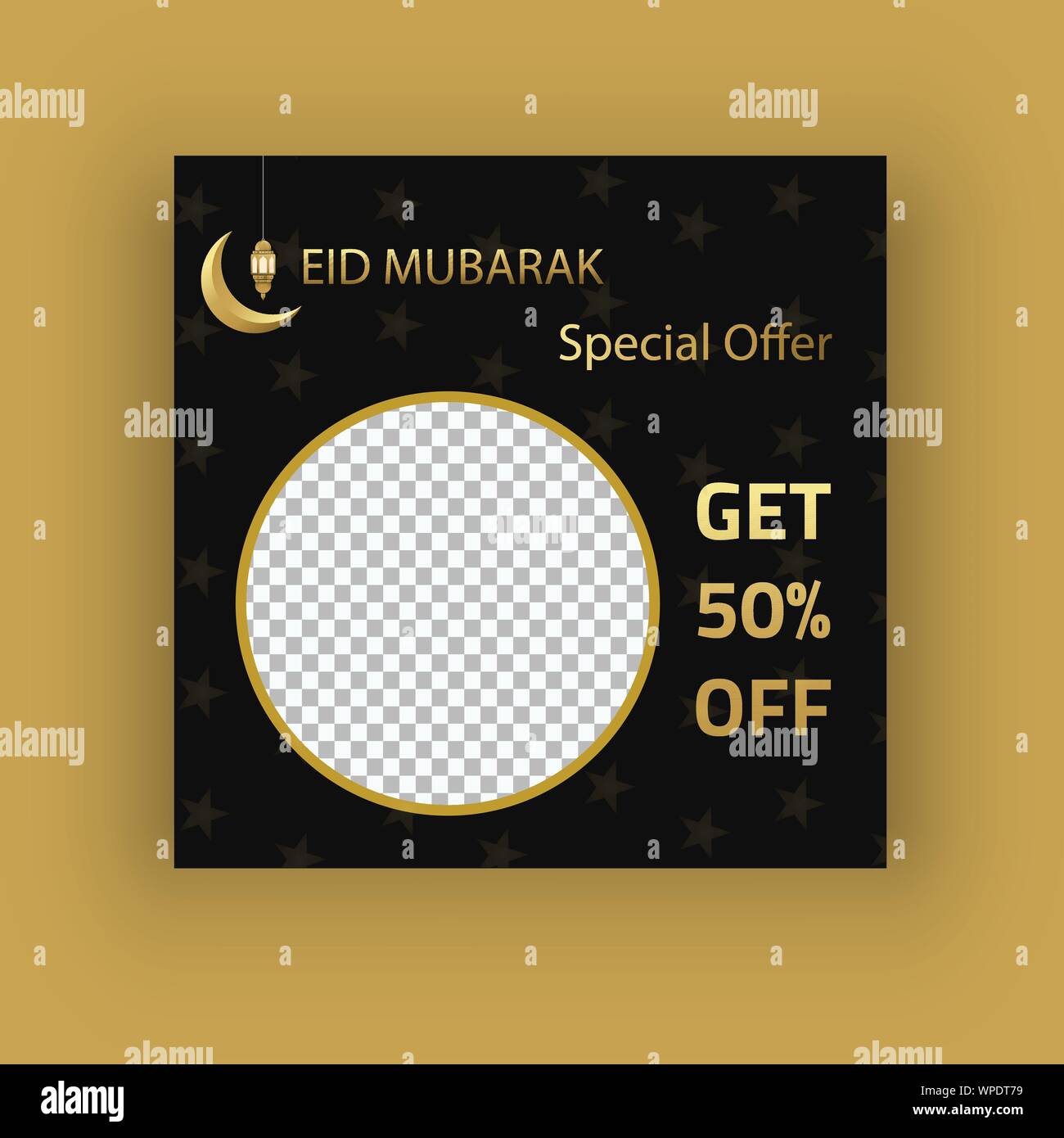 Social media design arabic Stock Vector Images - Alamy