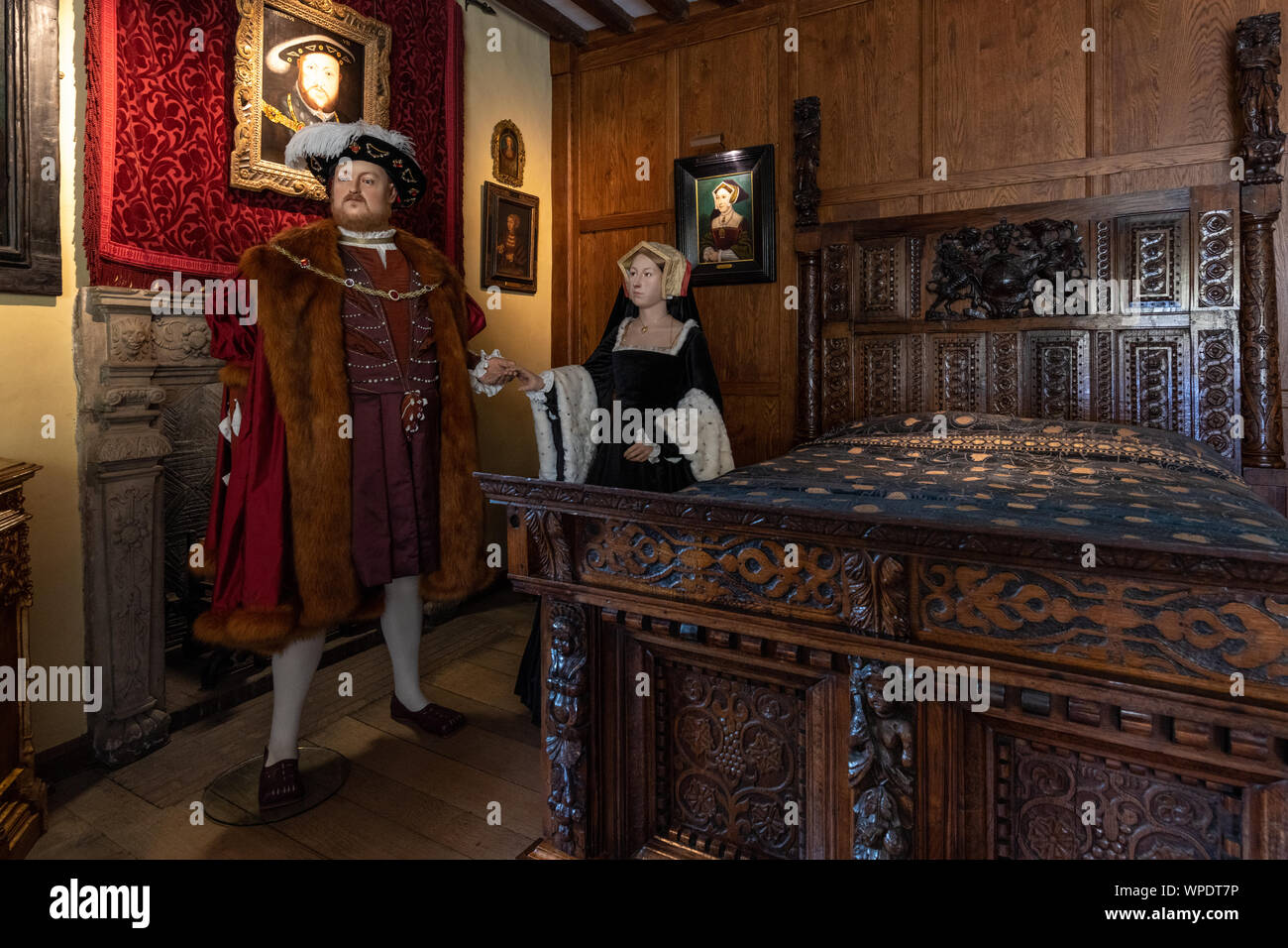 Hever Castle Interior High Resolution Stock Photography and Images - Alamy