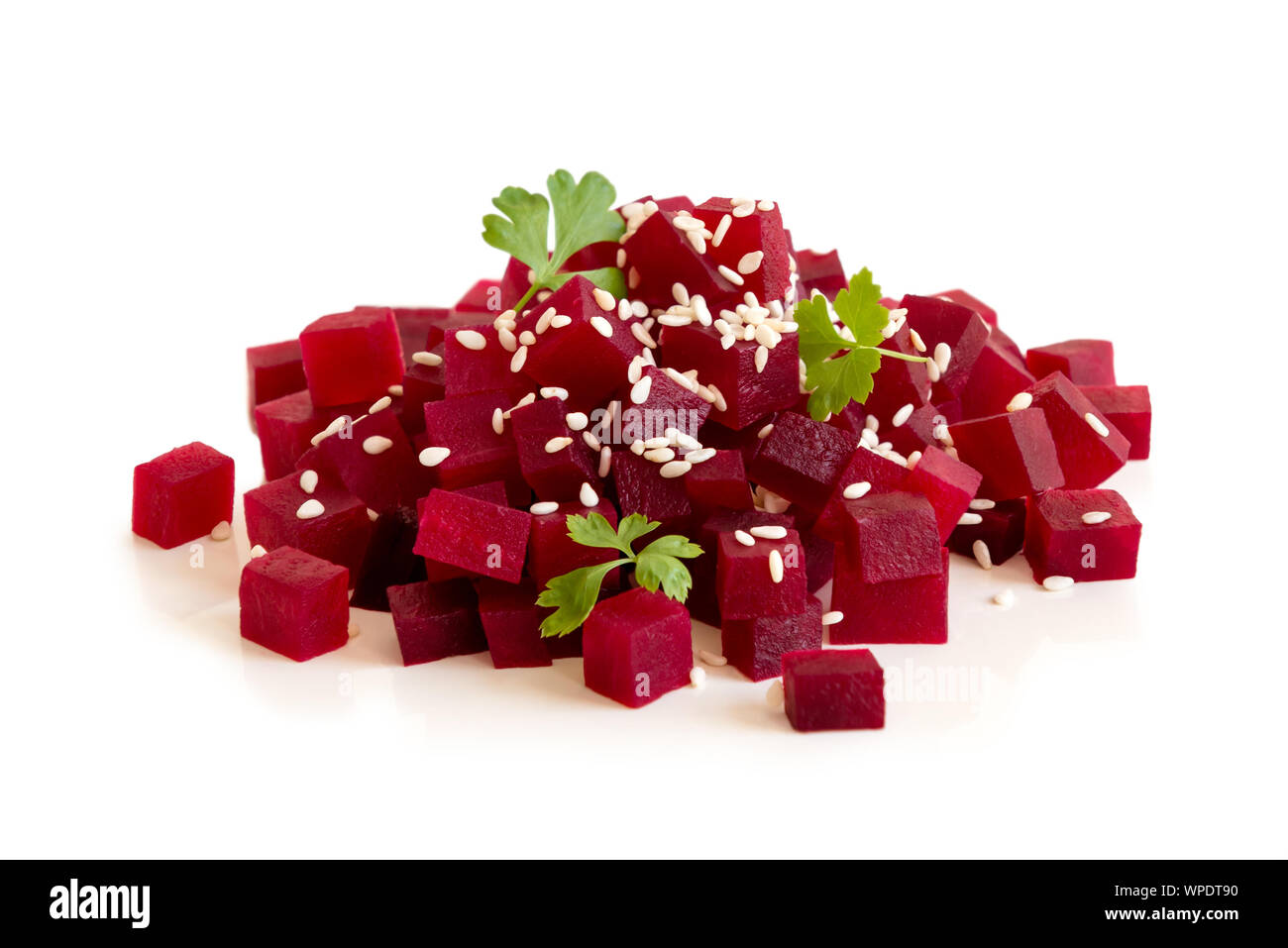 Beet root sliced Cut Out Stock Images & Pictures - Alamy