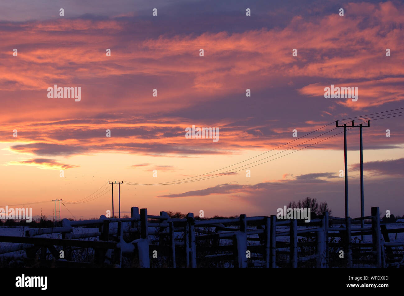 Fading sunset hi-res stock photography and images - Alamy
