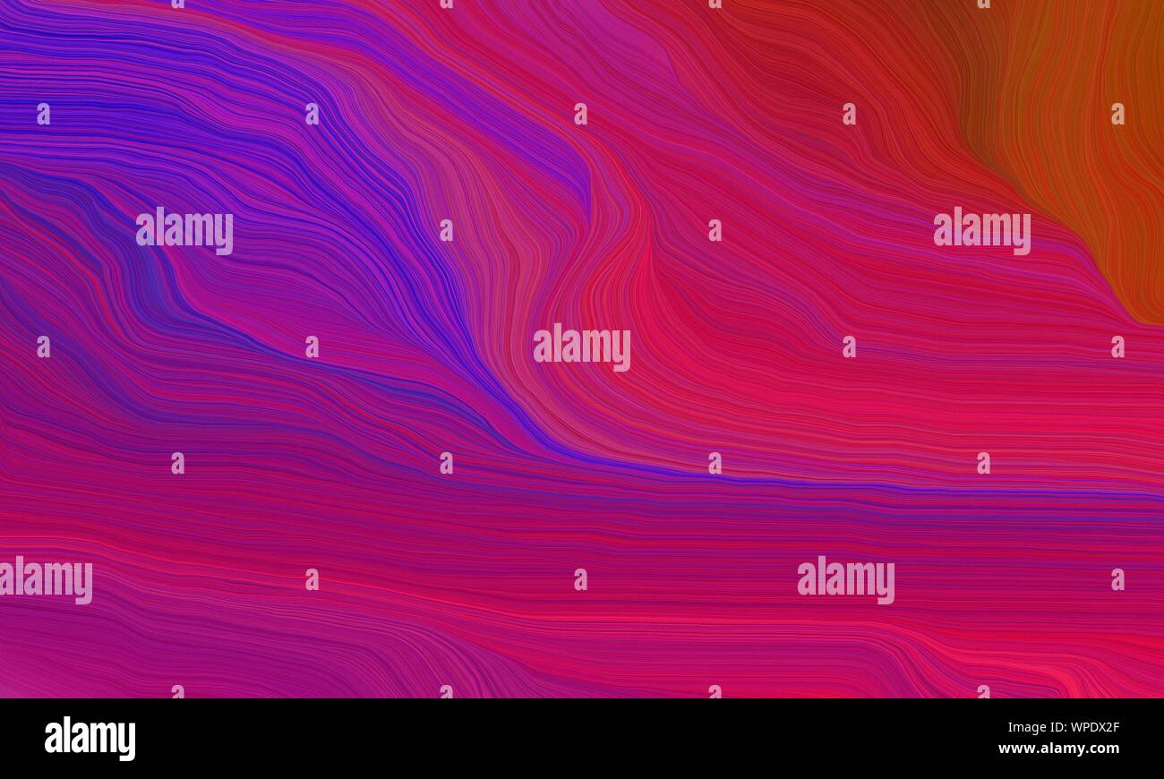 medium violet red, firebrick and indigo colored and curved lines effect ...