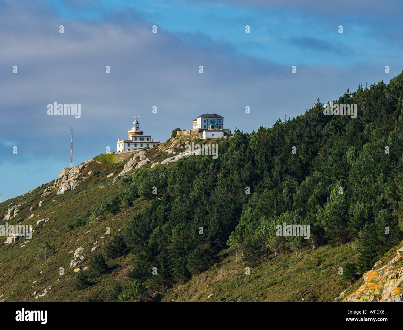 Finisterre lighthouse in galicia hi-res stock photography and images ...