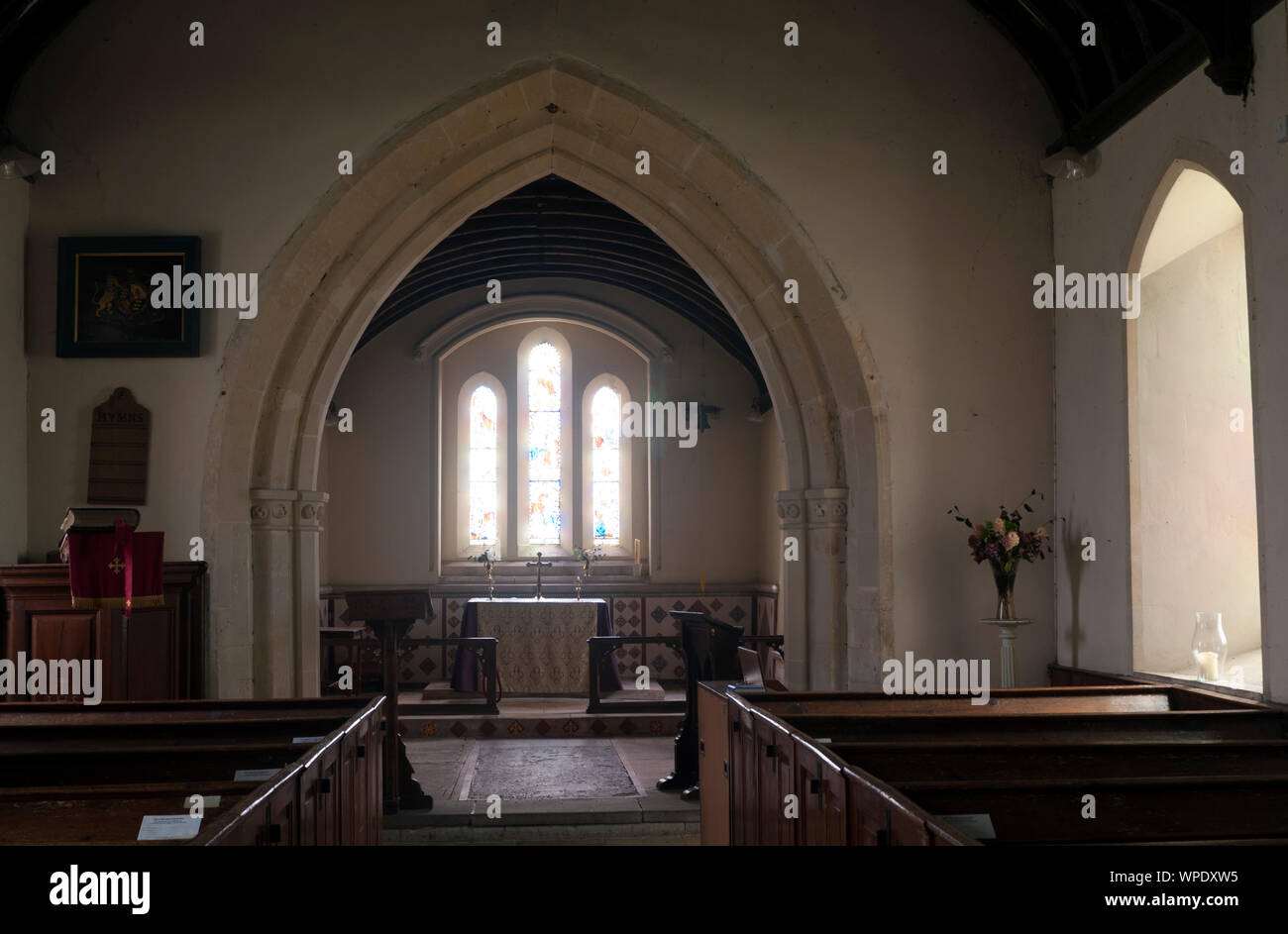 St. Mary`s Church, Driffield, Gloucestershire, England, UK Stock Photo ...