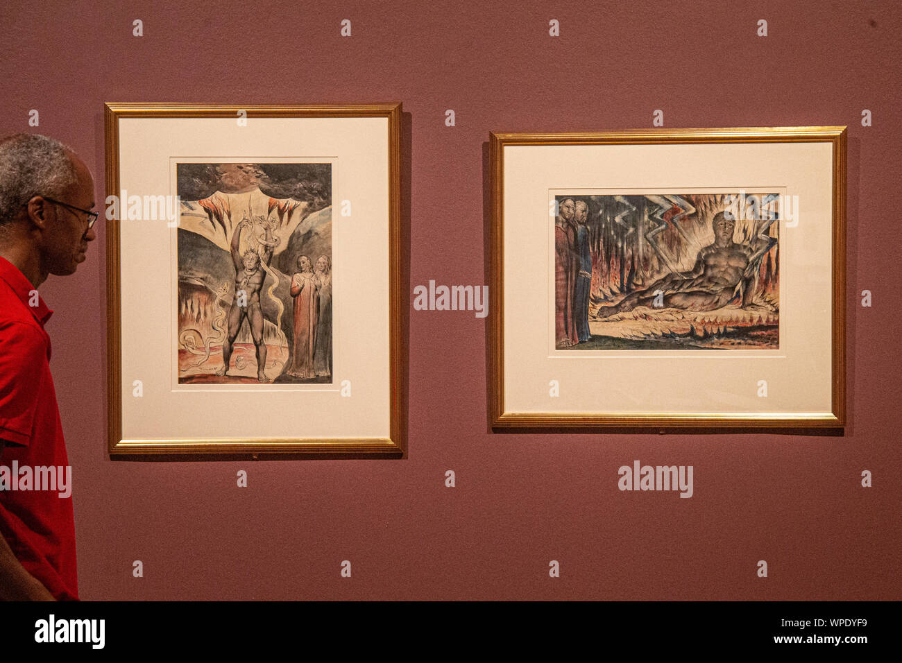 William blake paintings hi-res stock photography and images - Alamy