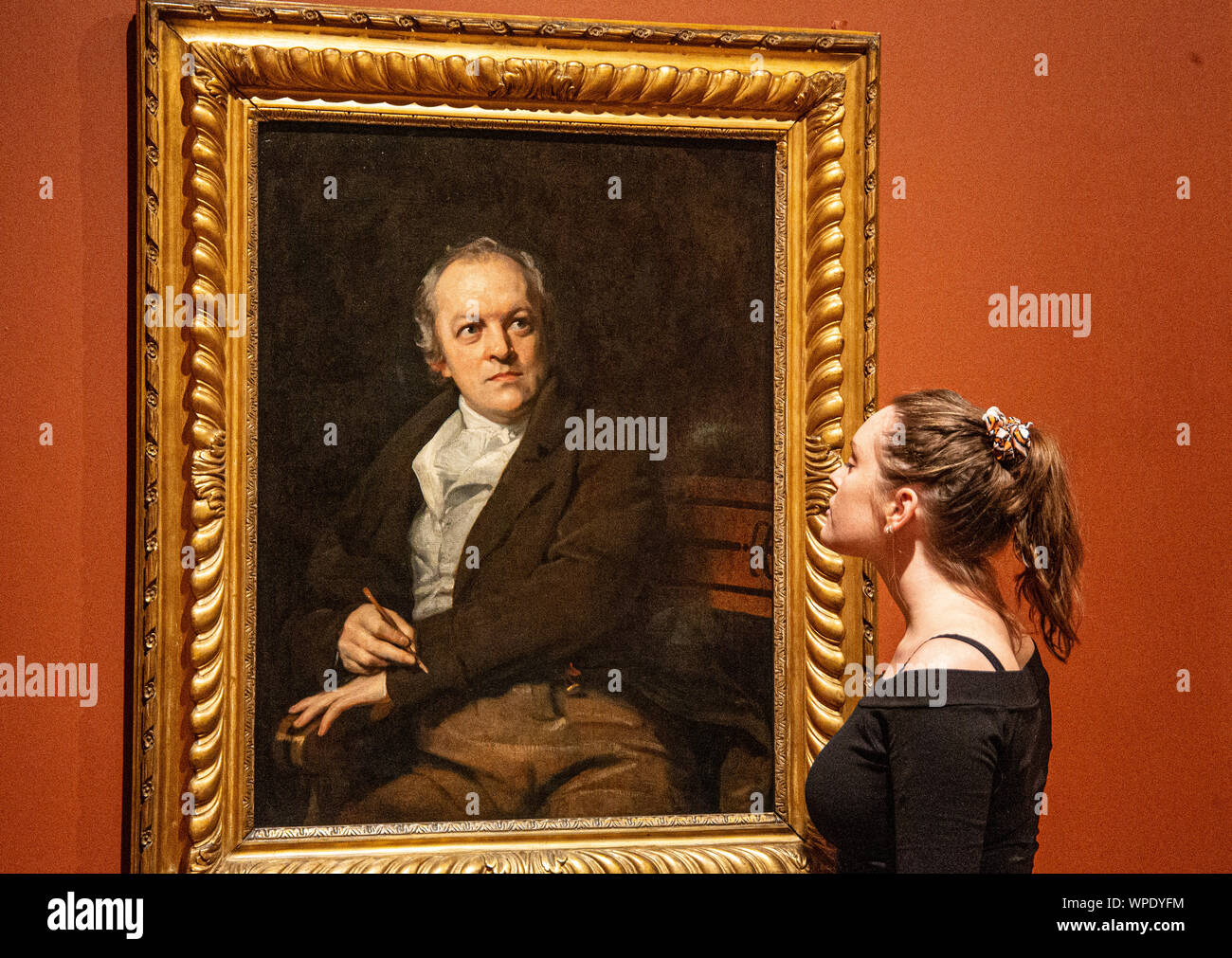William blake god adam hi-res stock photography and images - Alamy