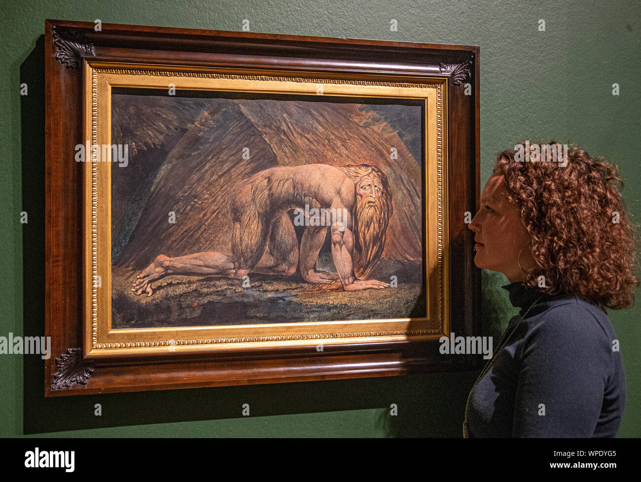 William blake god adam hi-res stock photography and images - Alamy