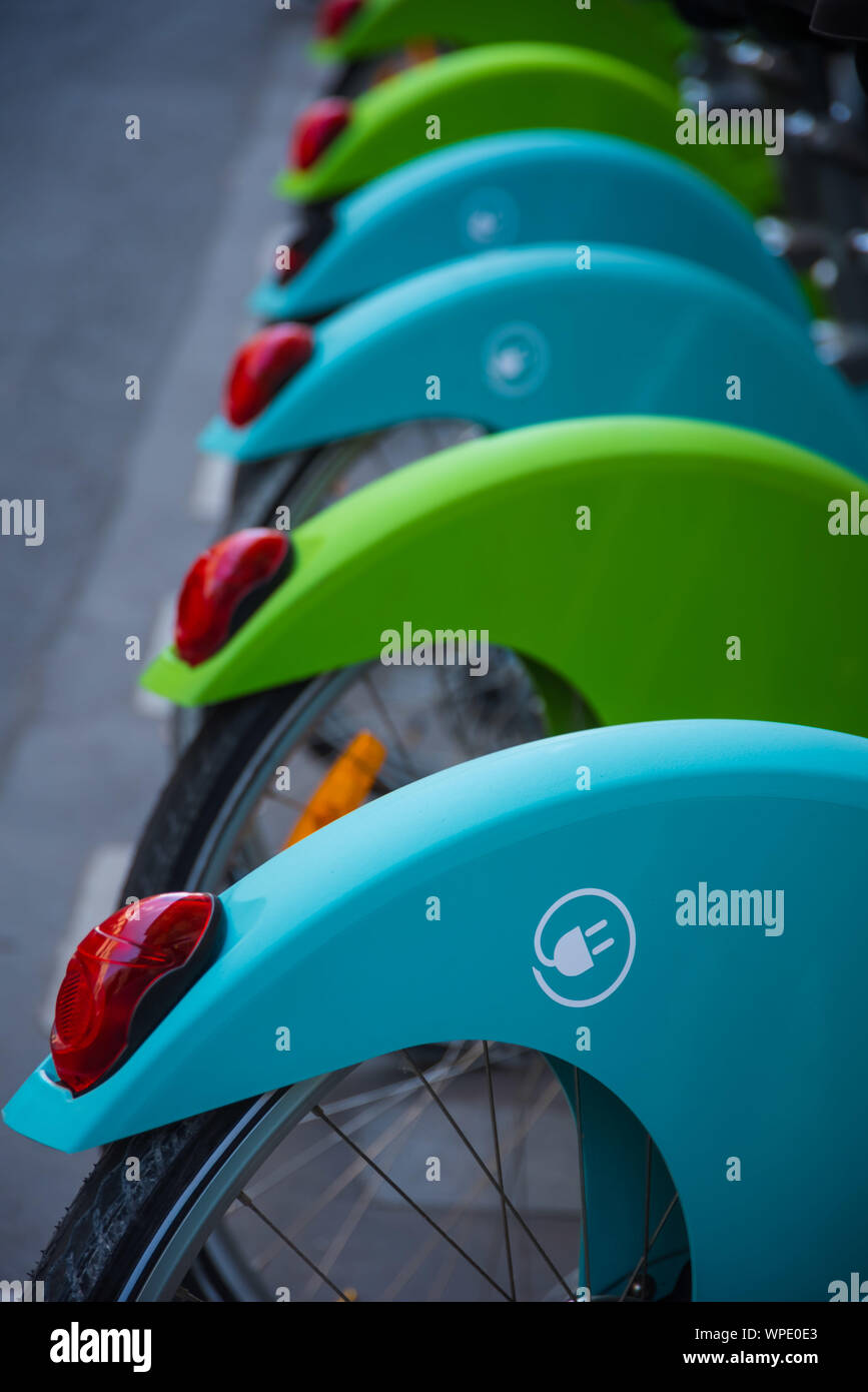 Paris, Velib Metropole Stock Photo - Alamy