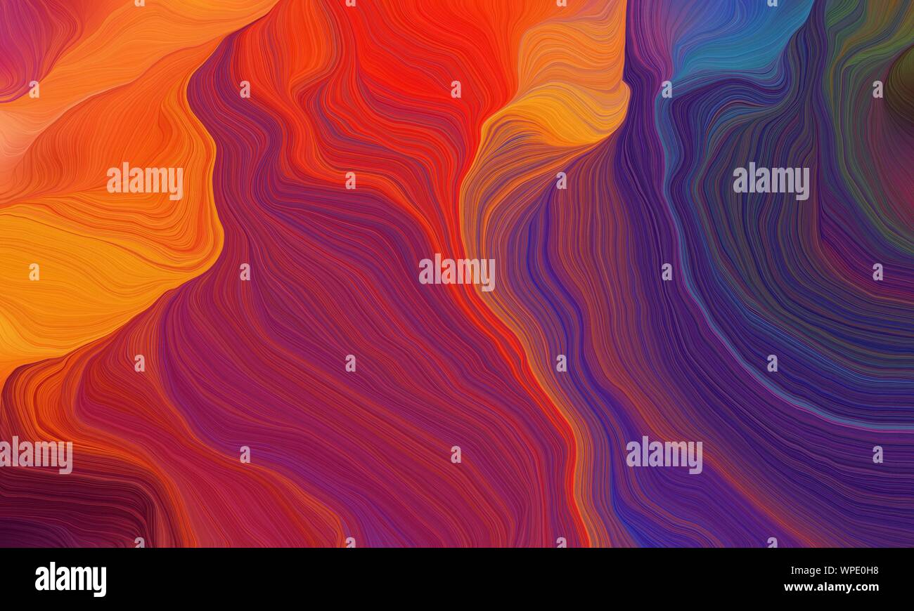 curved lines abstract wallpaper background with dark moderate pink ...