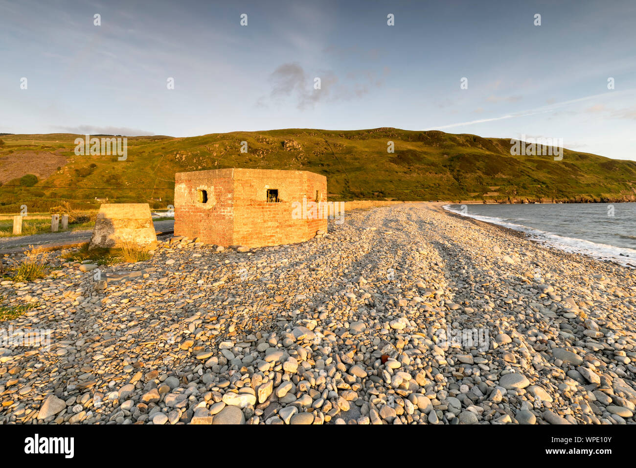 Second world war 1940 Type 24 Bulletproof pillbox on Fairbourne beach ...