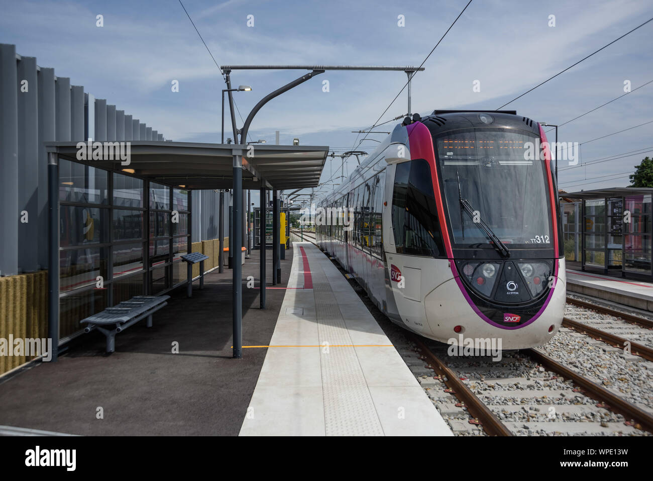 Tram train t11 hi-res stock photography and images - Alamy